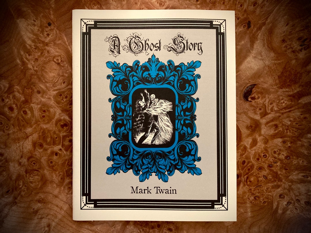 Mark Twain - A Ghost Story - Renfields Books Small Book Mini Book - Etsy