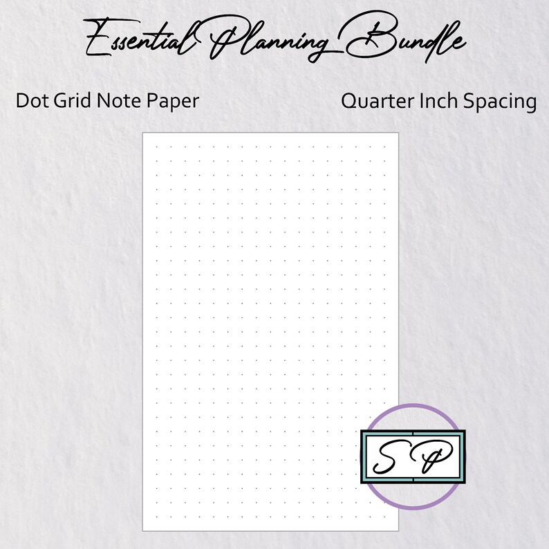 Essential Planning Bundle Mini Happy Planner | Year at a Glance ...