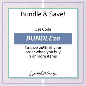 Goal Setting Bundle Printable for Classic Happy Planner | Productivity ...