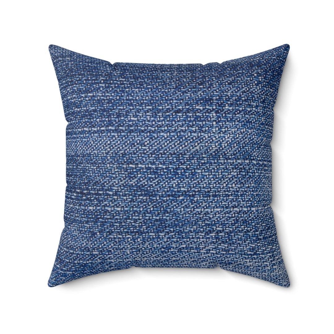 Denim Throw Pillow, Home Decor, Couch Decor, Modern Decorative Pillows ...