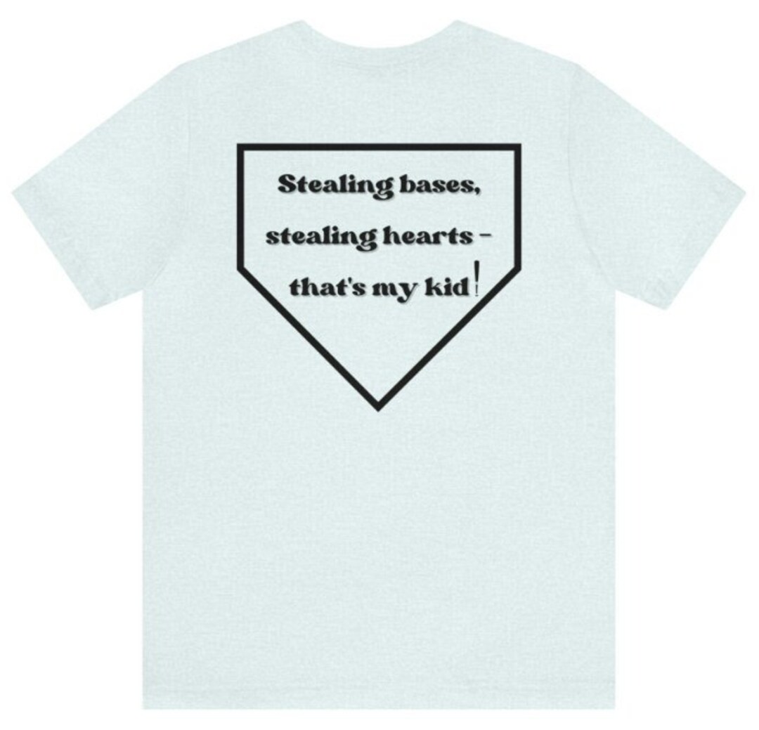 Personalized Baseball Shirt PNG Stealing Bases Stealing Hearts – That's ...