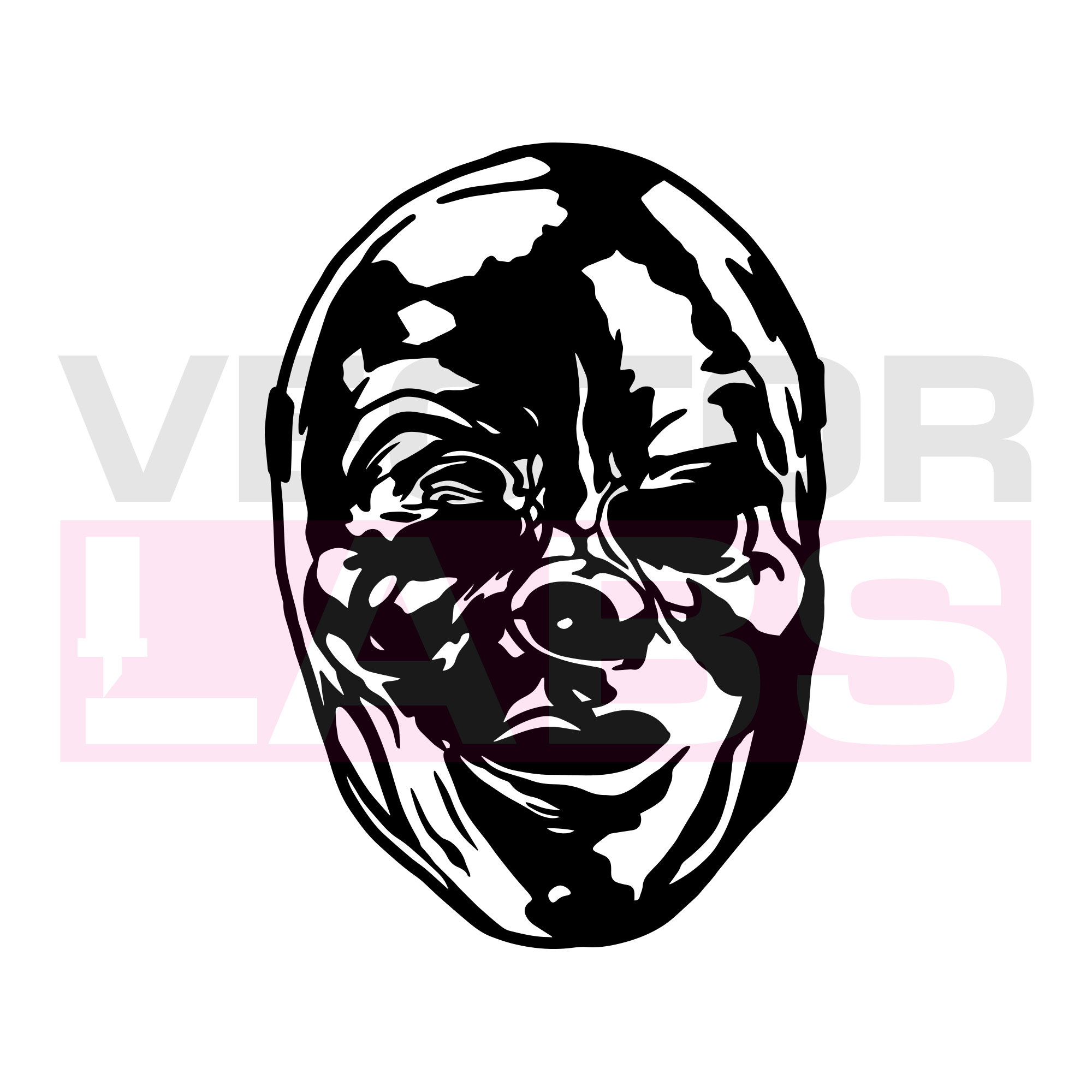 Slipknot Clown Shawn 6 Wanyk Mask Cricut Vector EPS SVG PDF - Etsy Canada