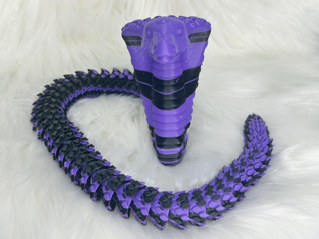 Cobra Snake Fidget Toy - Articulating Animals - Etsy