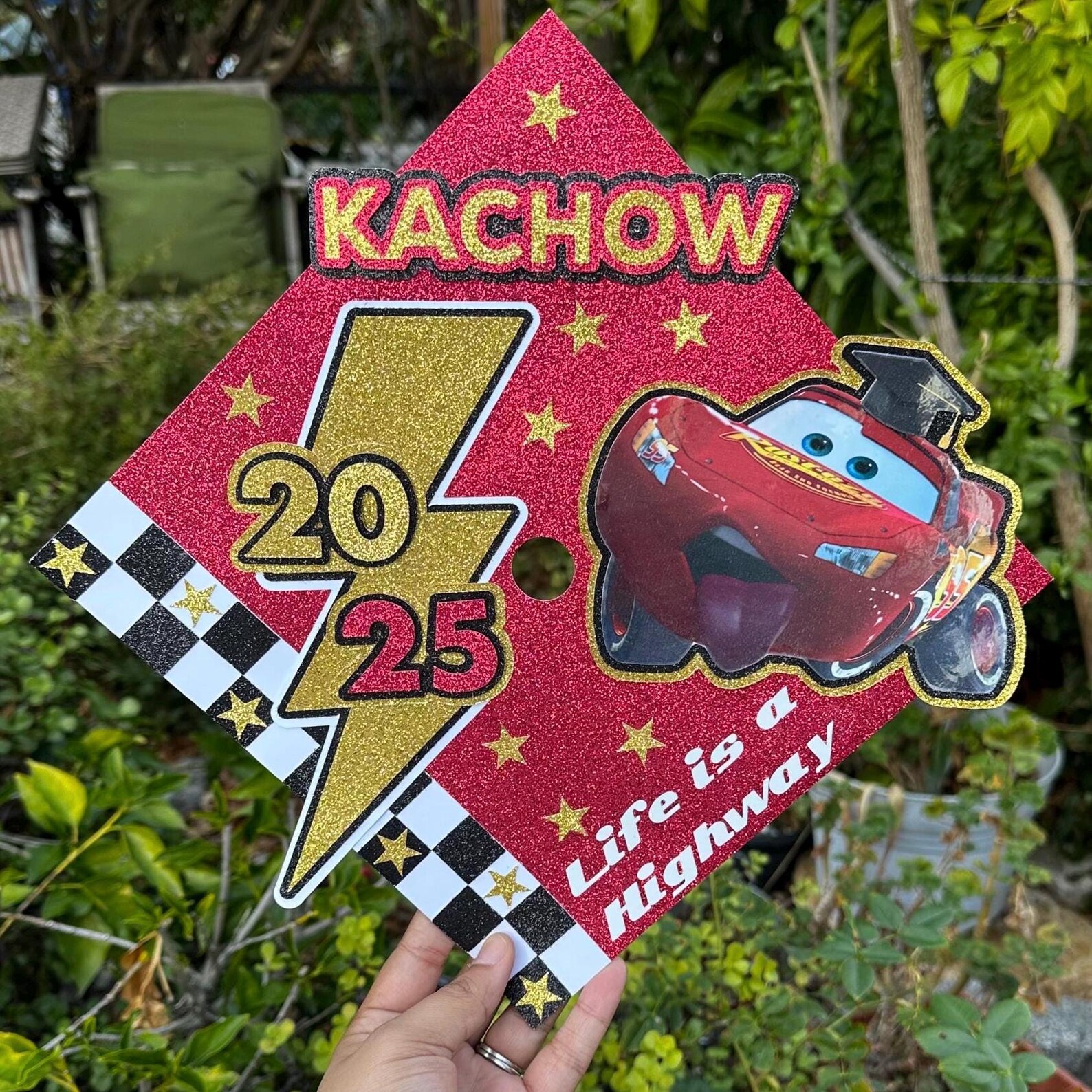 Graduation Cap, Cars Grad Cap, Graduation White Cap, Boy Grad Cap, Grad ...