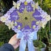 Purple & Lilac Themed Grad Cap Topper, Grad Cap Topper, Purple and ...