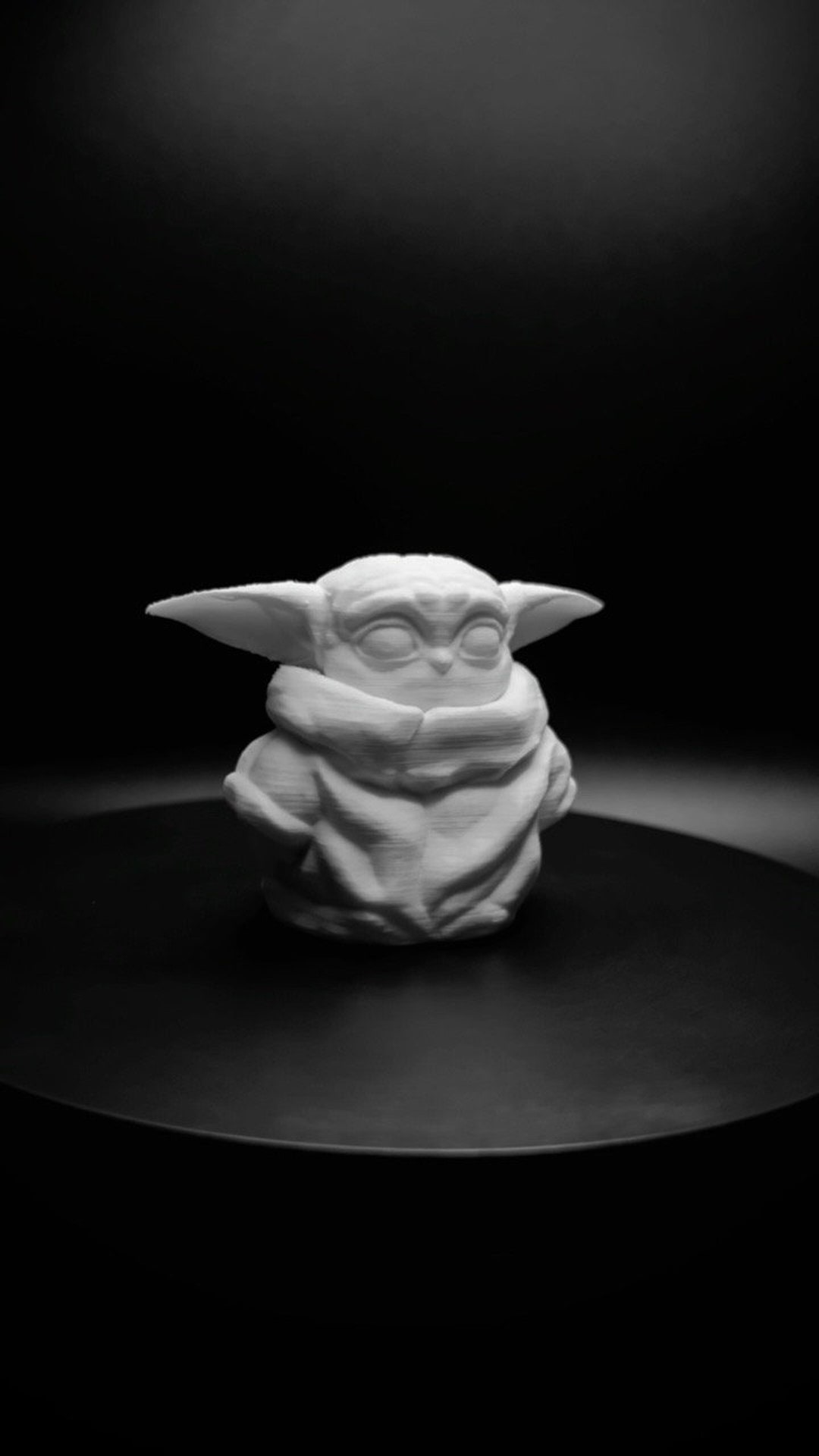 Baby Yoda Aquarium Decoration | White Baby Yoda House Decoration ...