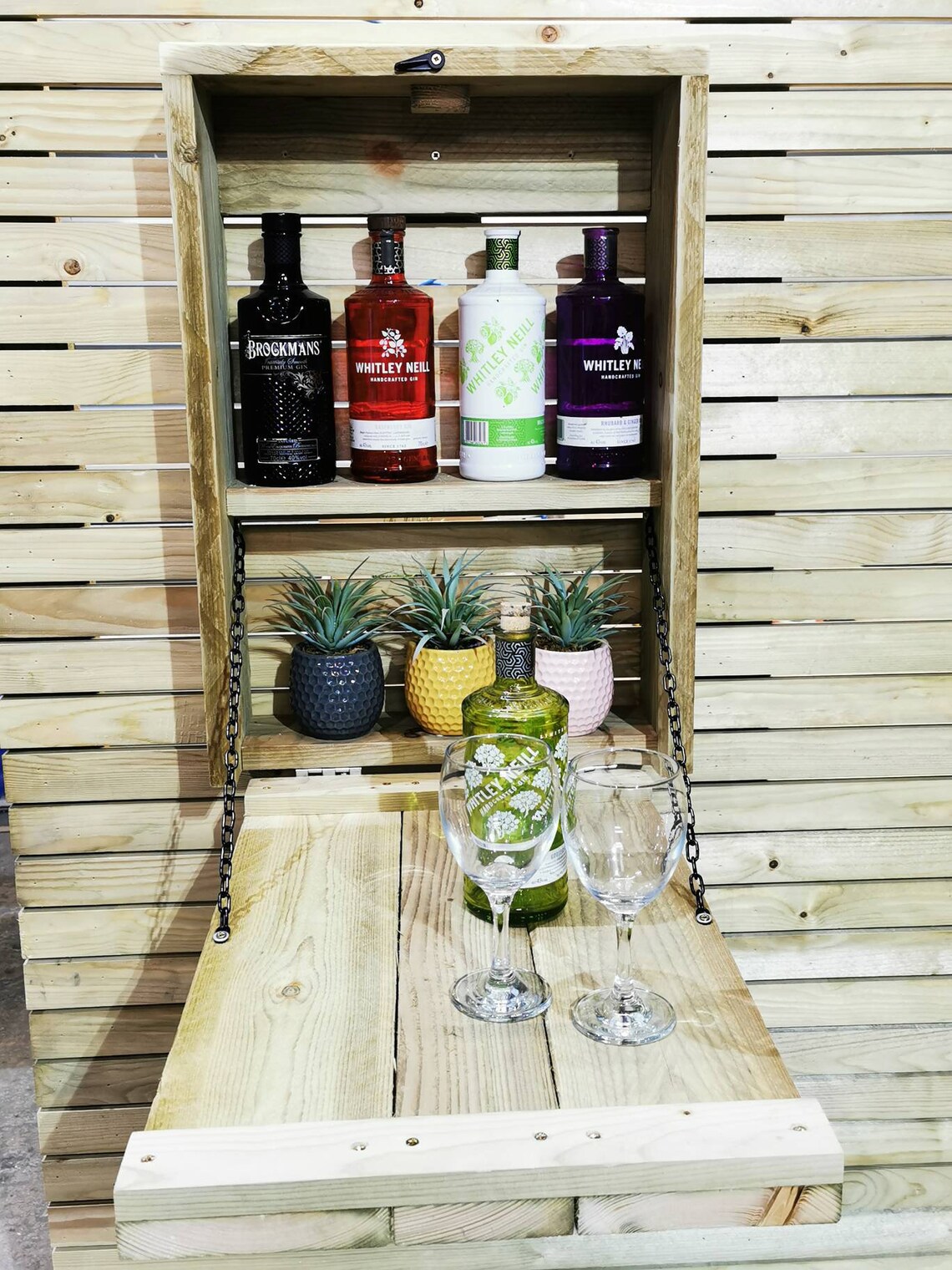 Little Larry Wall Bar - Etsy