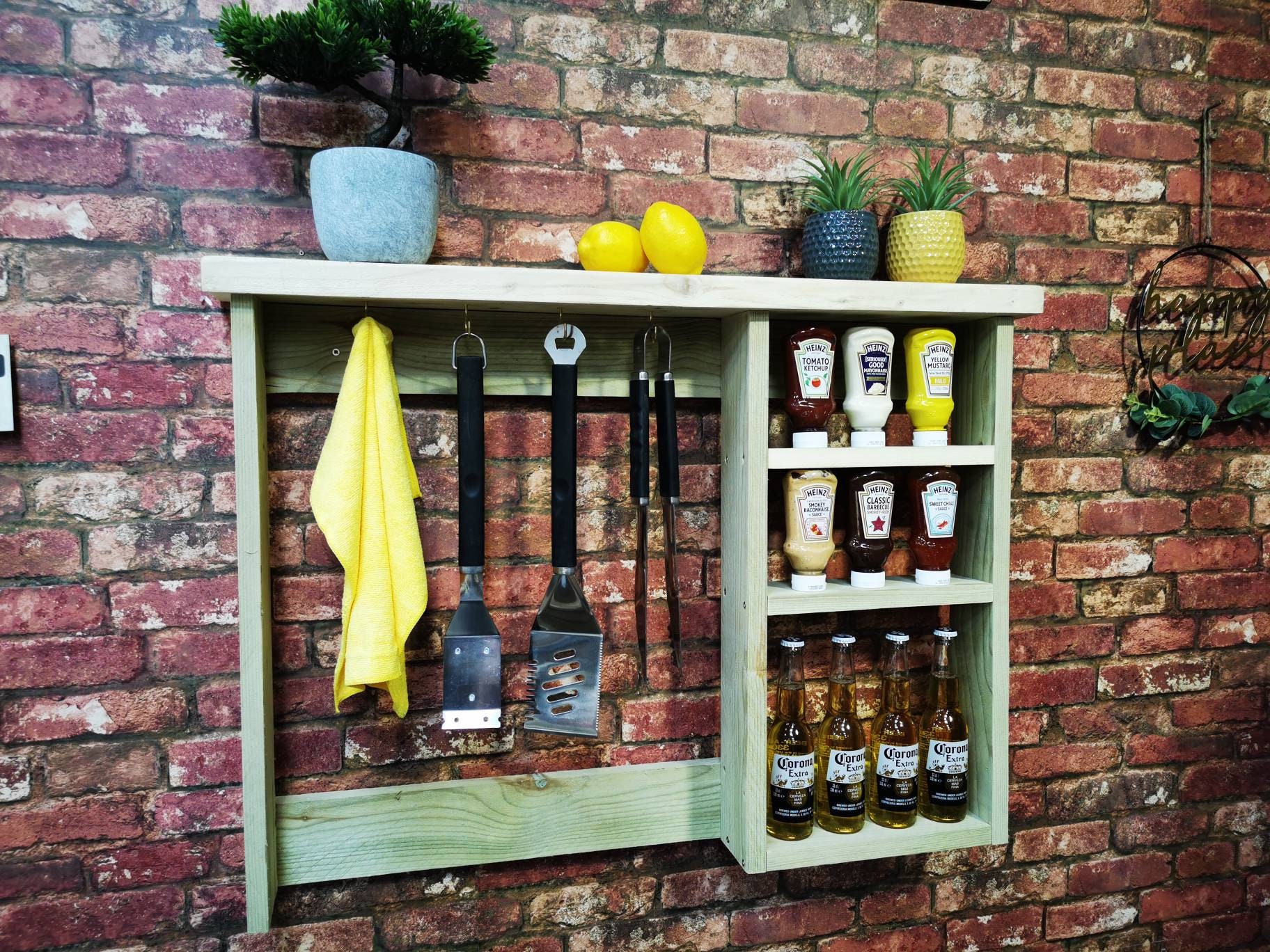 BBQ Station/shelf/rack - Etsy UK