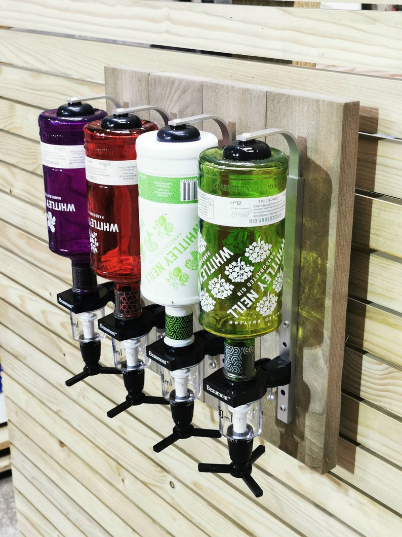 Rustic Wooden Optics Bar With a Choice of Colour - Etsy