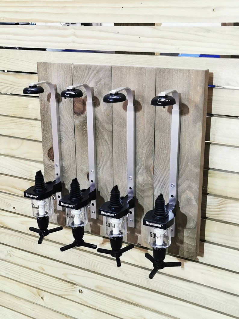 Rustic Wooden Optics Bar With a Choice of Colour - Etsy