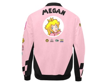 Princess Peach Racing Jacket - Etsy