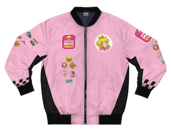 Princess Peach Racing Jacket - Etsy