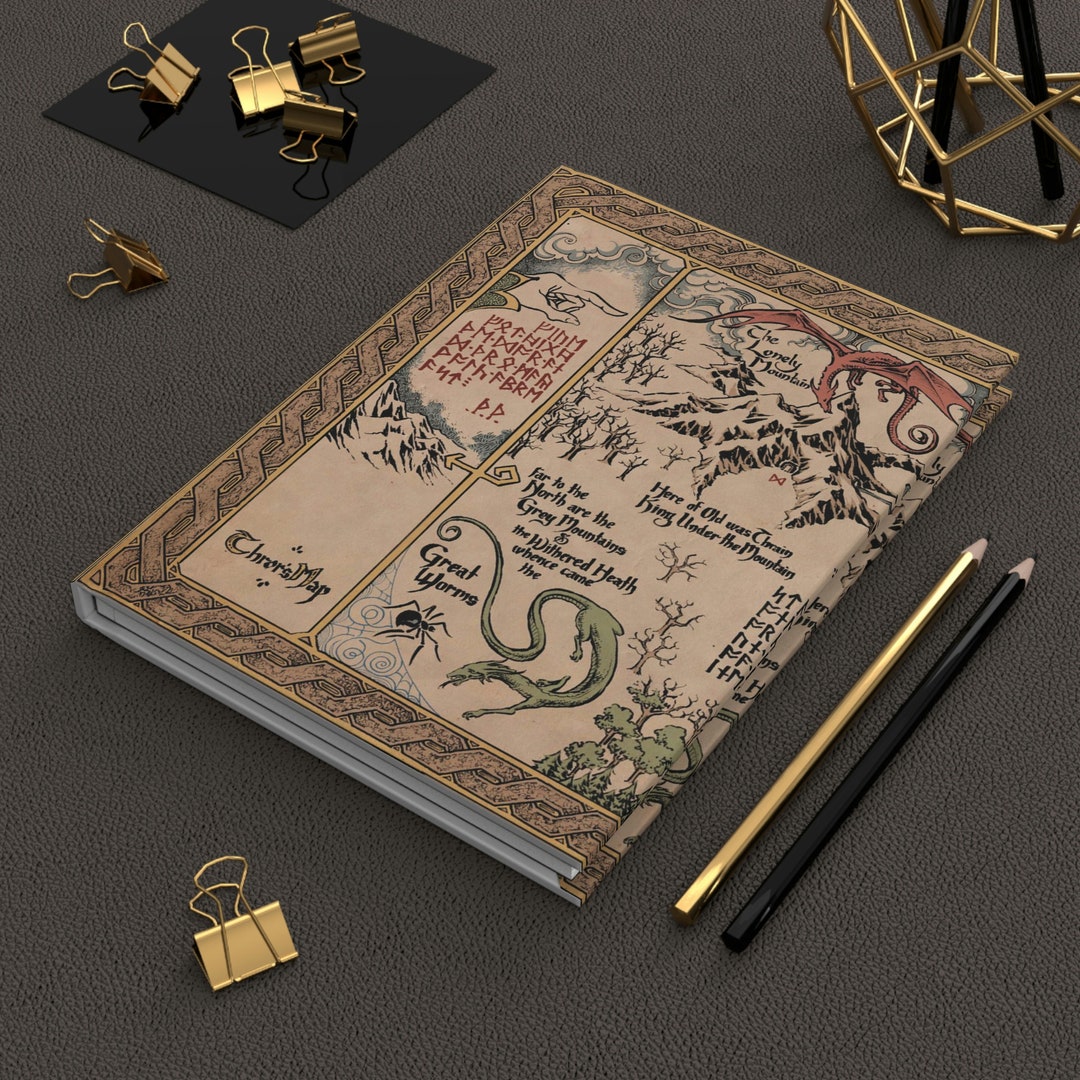LOTR, Middle Earth Hardcover Journal Matte - Etsy