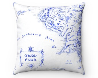 Middle Earth Pillow | Etsy