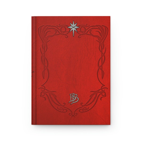 Red Hardcover Book - Etsy