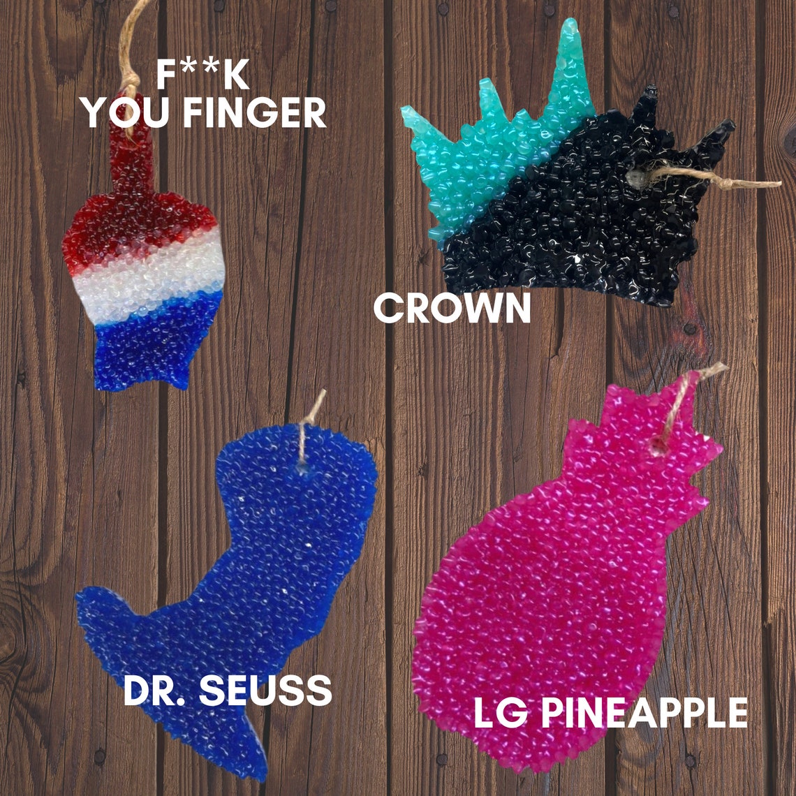 Car Air Fresheners FRESHIE {choose Shape | Color | Scent} FULL ...