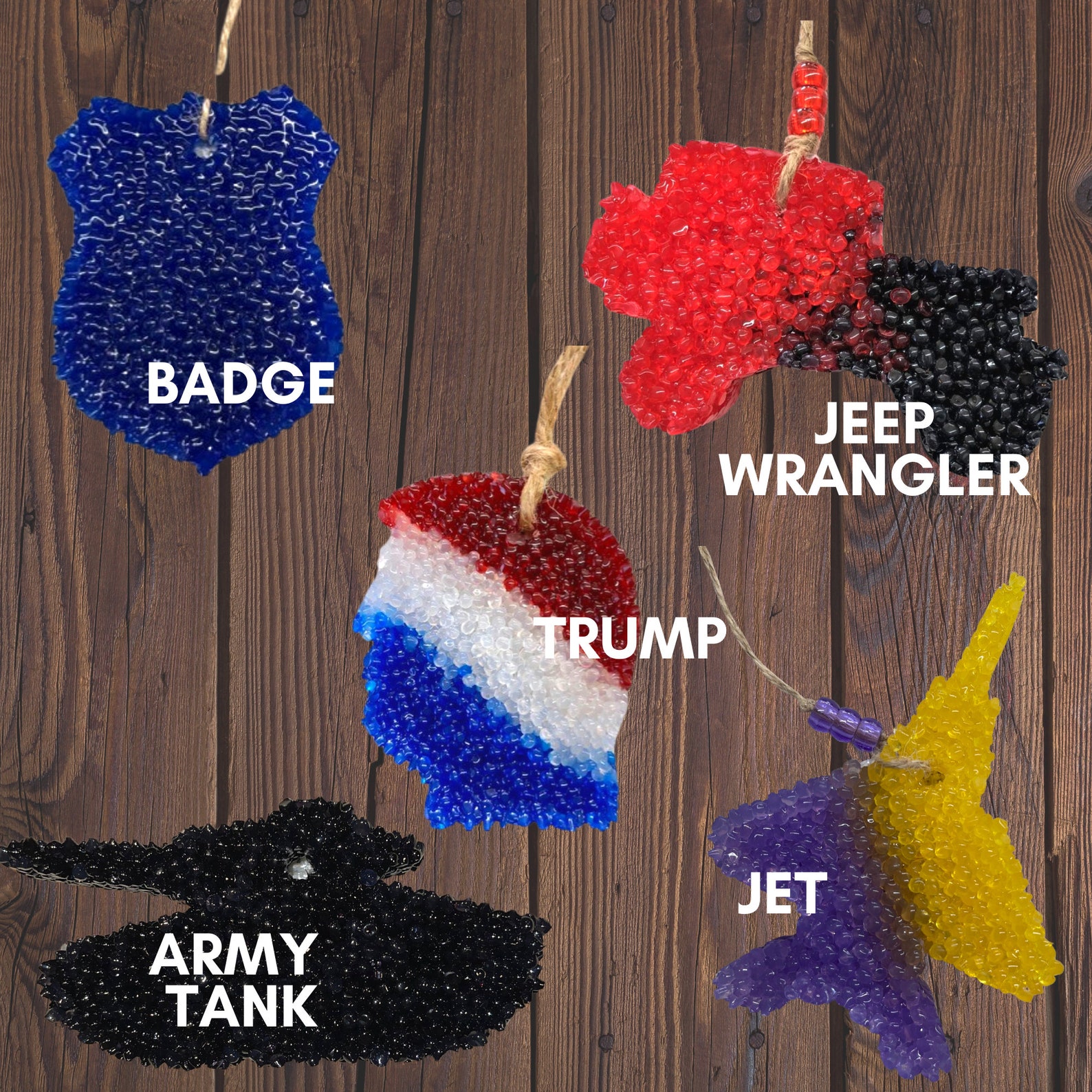 Car Air Fresheners FRESHIE {choose Shape | Color | Scent} FULL ...