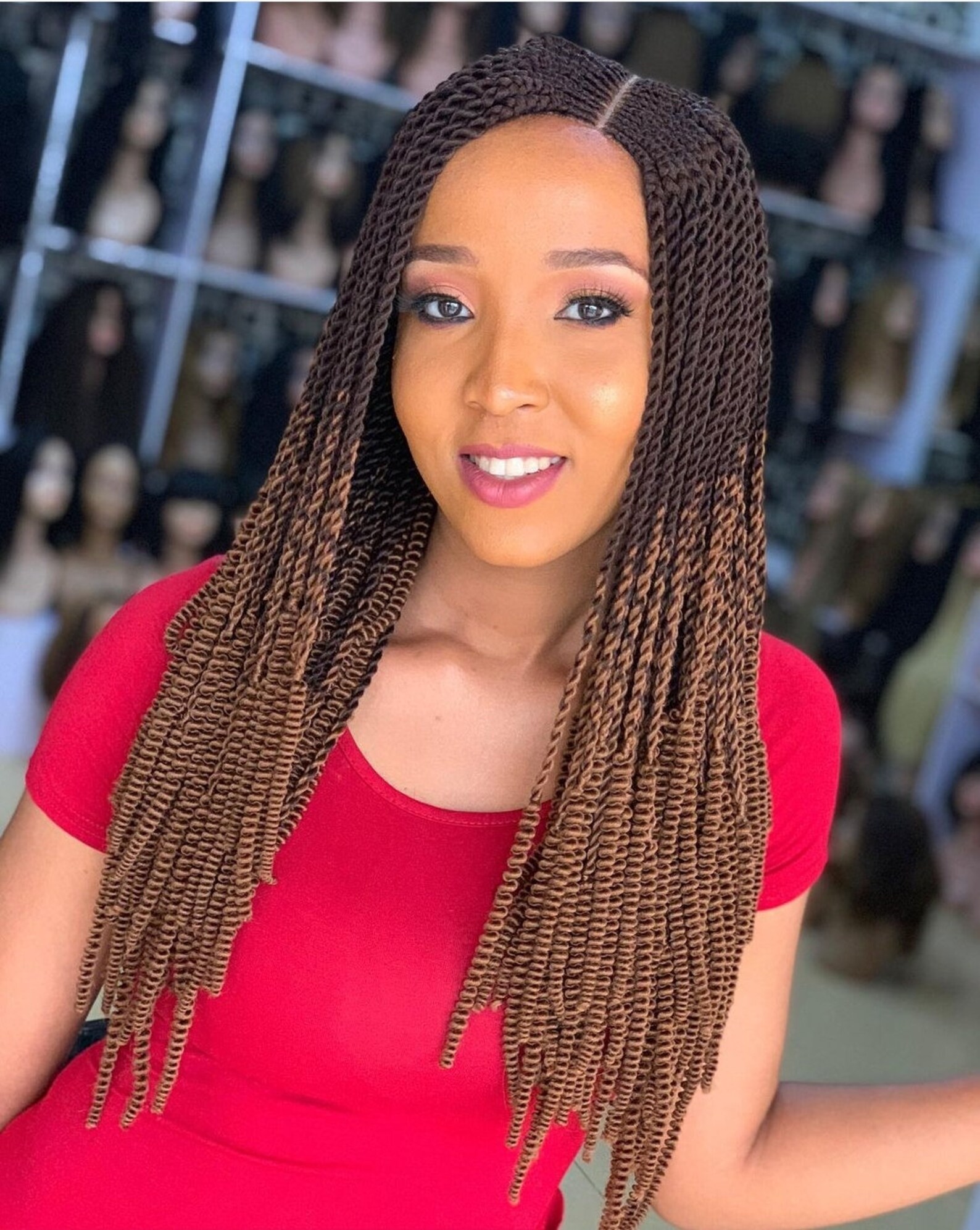 Braided Wigbox Braided Wig lace Front Wigfull Lace Wig - Etsy