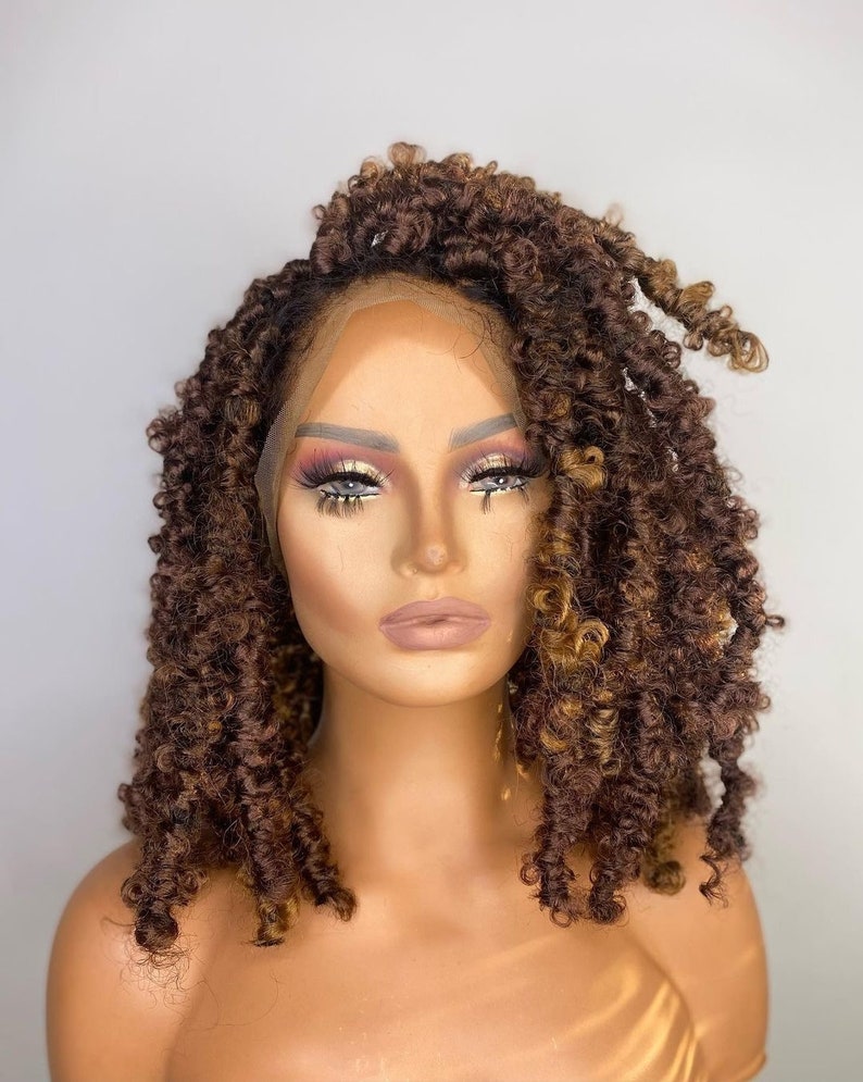 Butterfly Locs Wig Full Lace Wig Lace Front Wig Faux Locks - Etsy