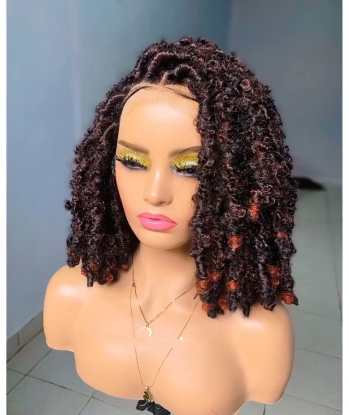 Butterfly Locs Wig Full Lace Wig Lace Front Wig Faux Locks - Etsy