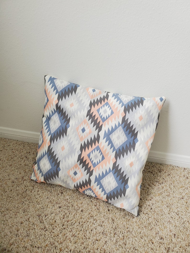Aztec Print Cover, Pillowcase, Aztec Pillowcase, Boho Style, Throw ...