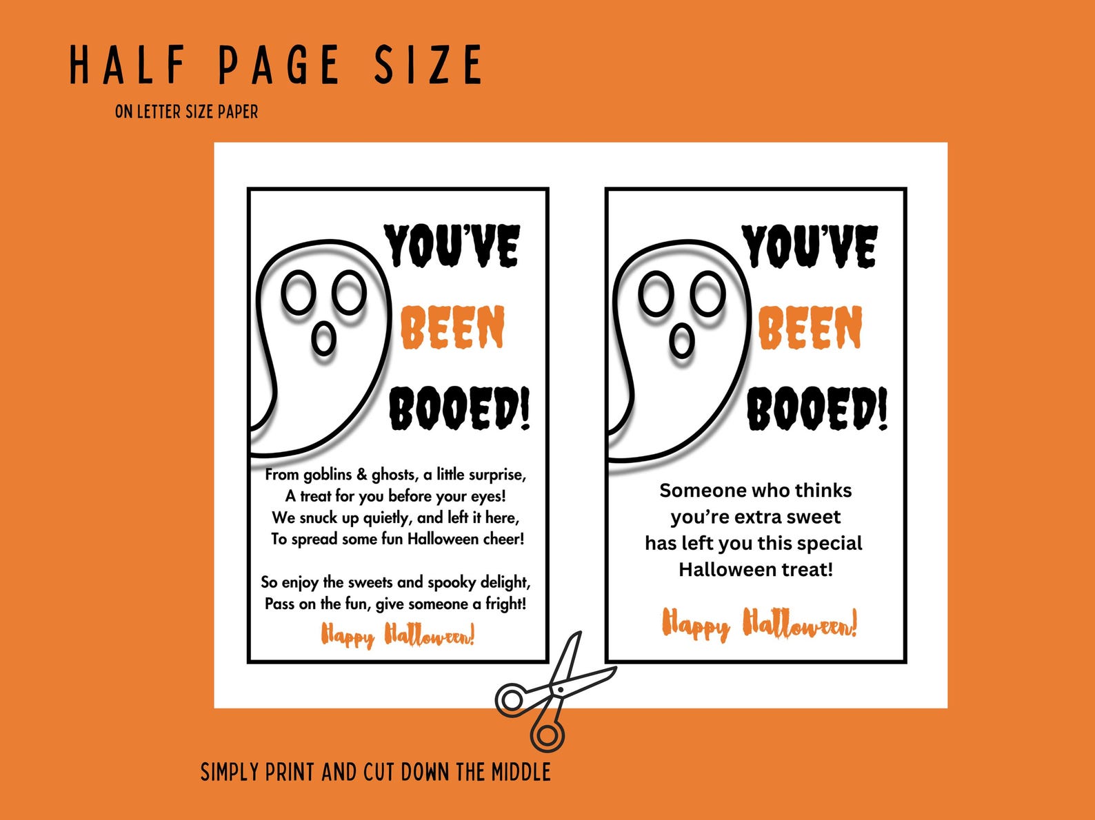 You've Been Booed Coworker Printable Halloween Booed Game, I've Been ...
