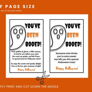 You've Been Booed Coworker Printable Halloween Booed Game, I've Been ...
