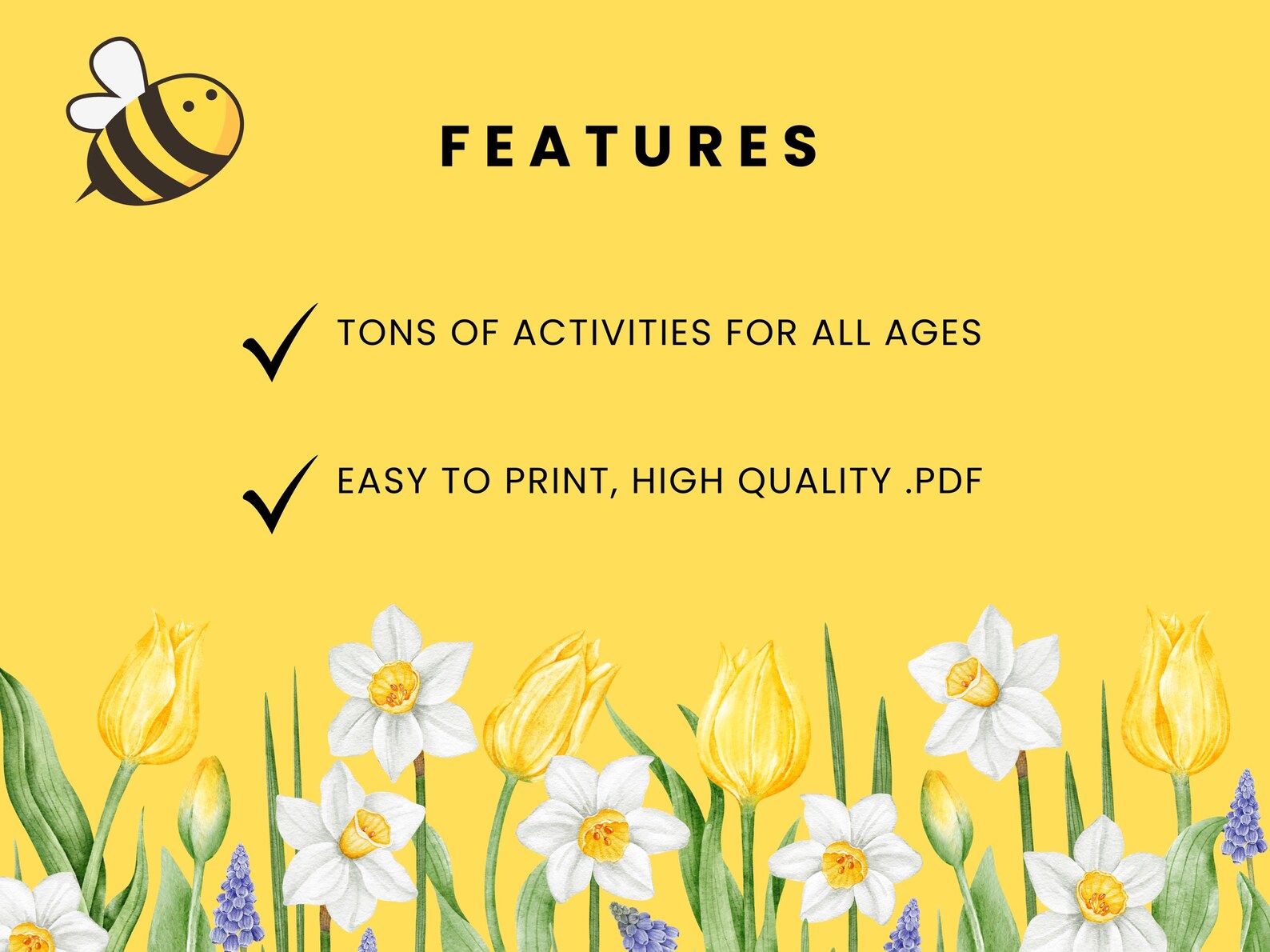 Spring Bucket List Printable | Spring Break Checklist | Fun Family ...