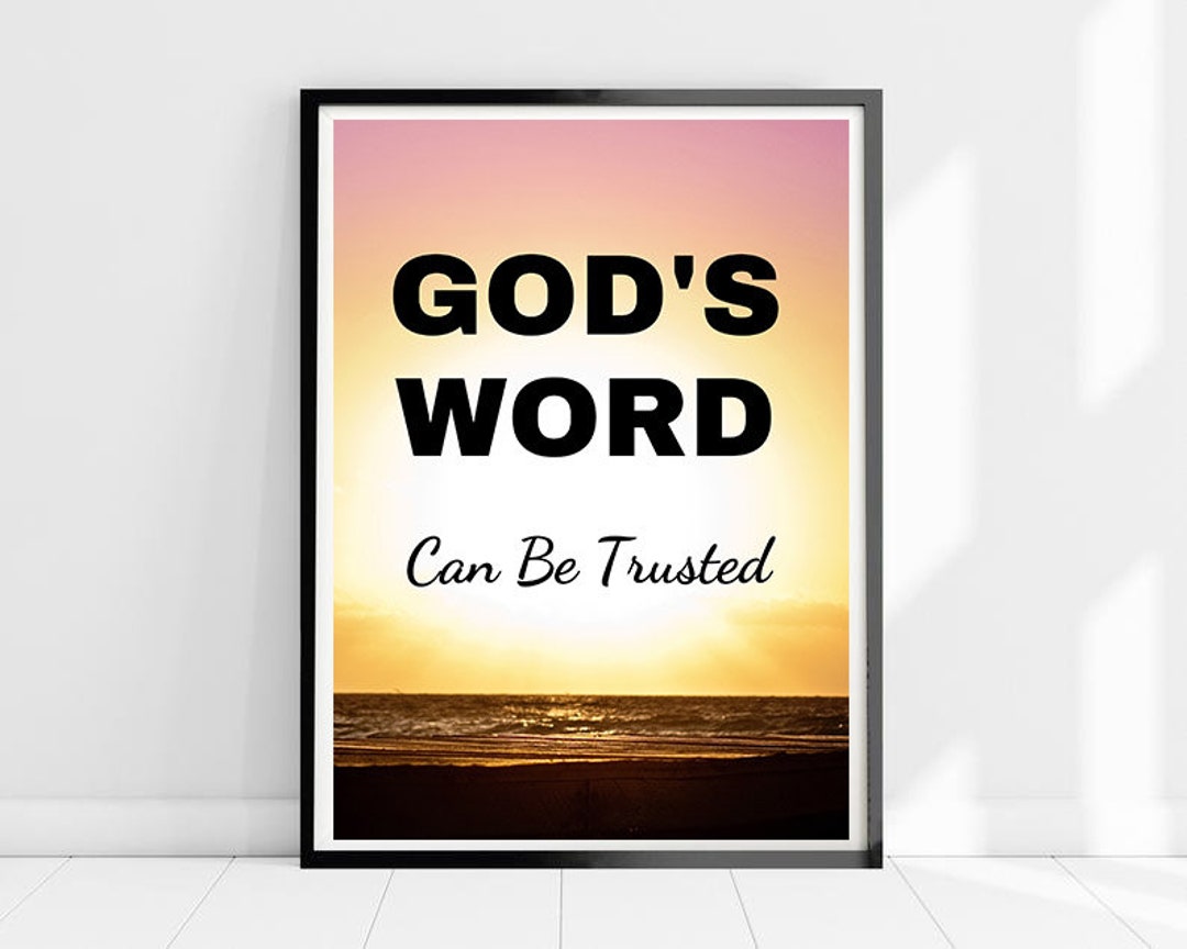 Poster, God's Word, Scripture, Bible, DIGITAL DOWNLOAD, Digital Prints ...