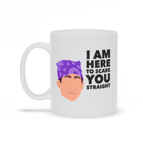 The Office Prison Mike Michael Scott Quote Mug | Etsy