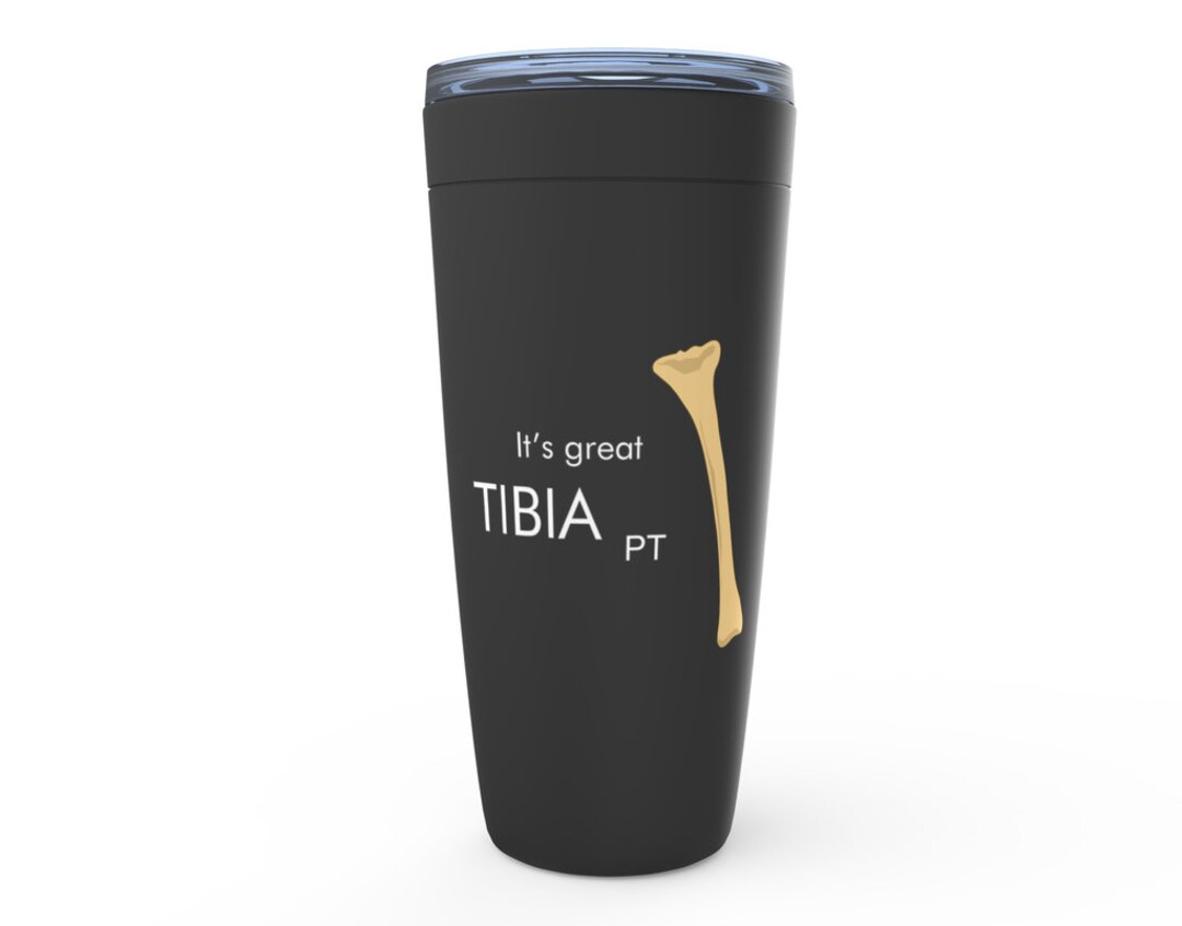 It's Great Tibia PT Physical Therapist Pun Travel Tumbler - Etsy
