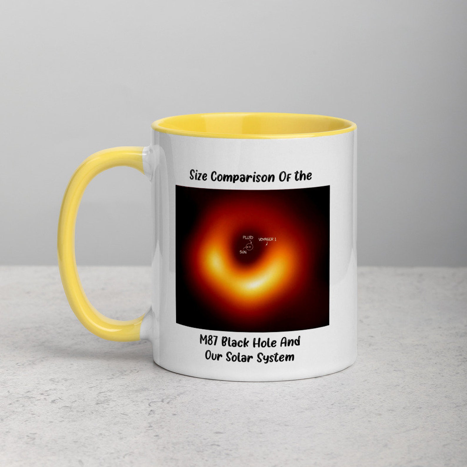 BLACK HOLE MUG - Solar System Mug - Ceramic Coffee Cup - Solar System ...