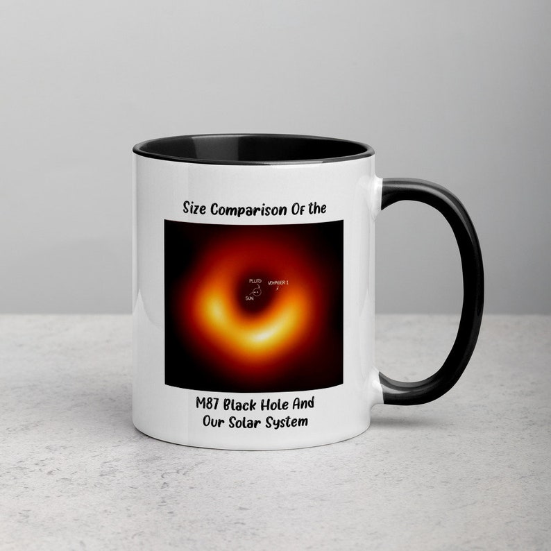 BLACK HOLE MUG - Solar System Mug - Ceramic Coffee Cup - Solar System ...