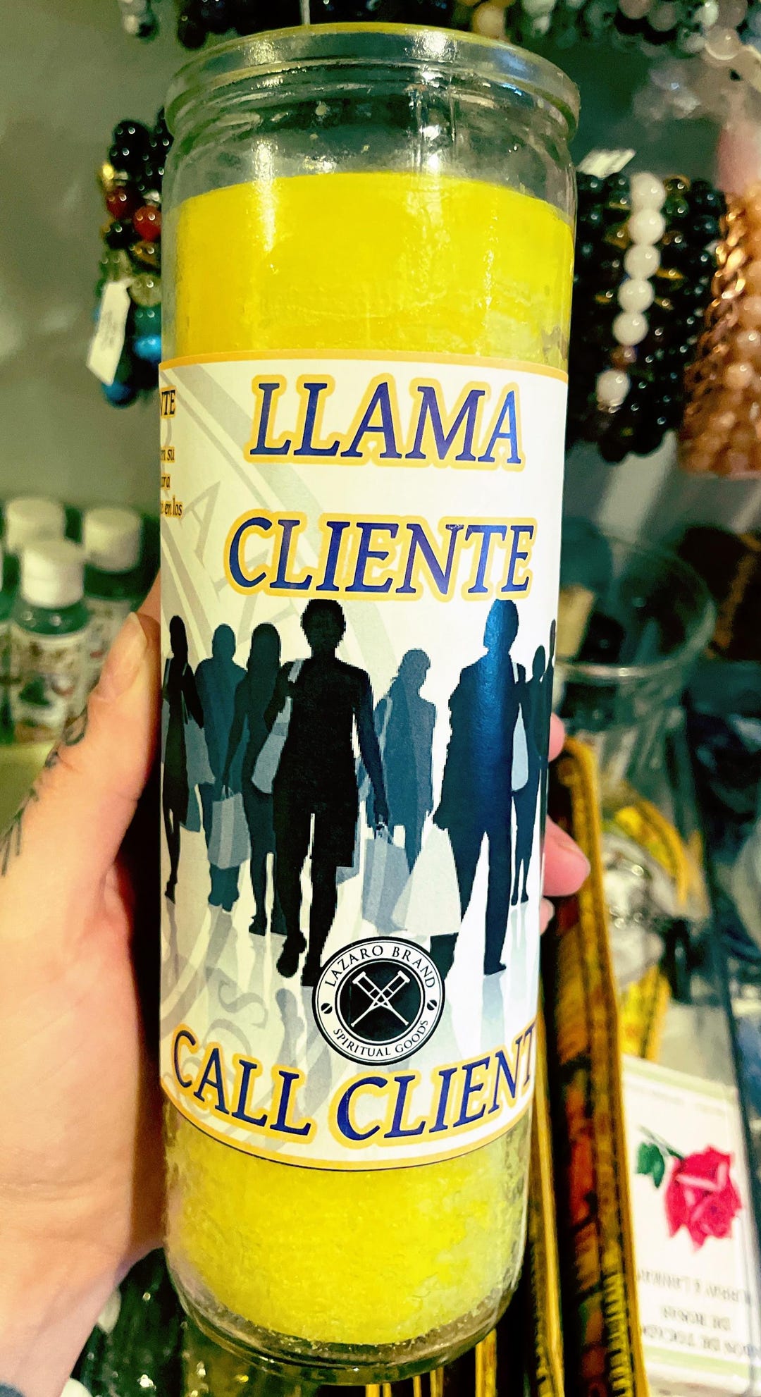 Call Client, Llama Cliente for 7 Day Prayer Candle – Attract Customers ...