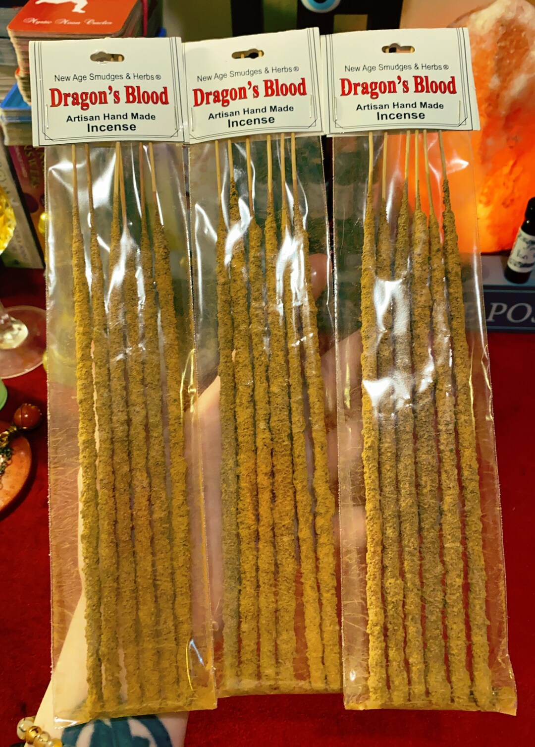 Dragon’s Blood Resin Sticks for Protection, Love, Banishing, Sexuality ...