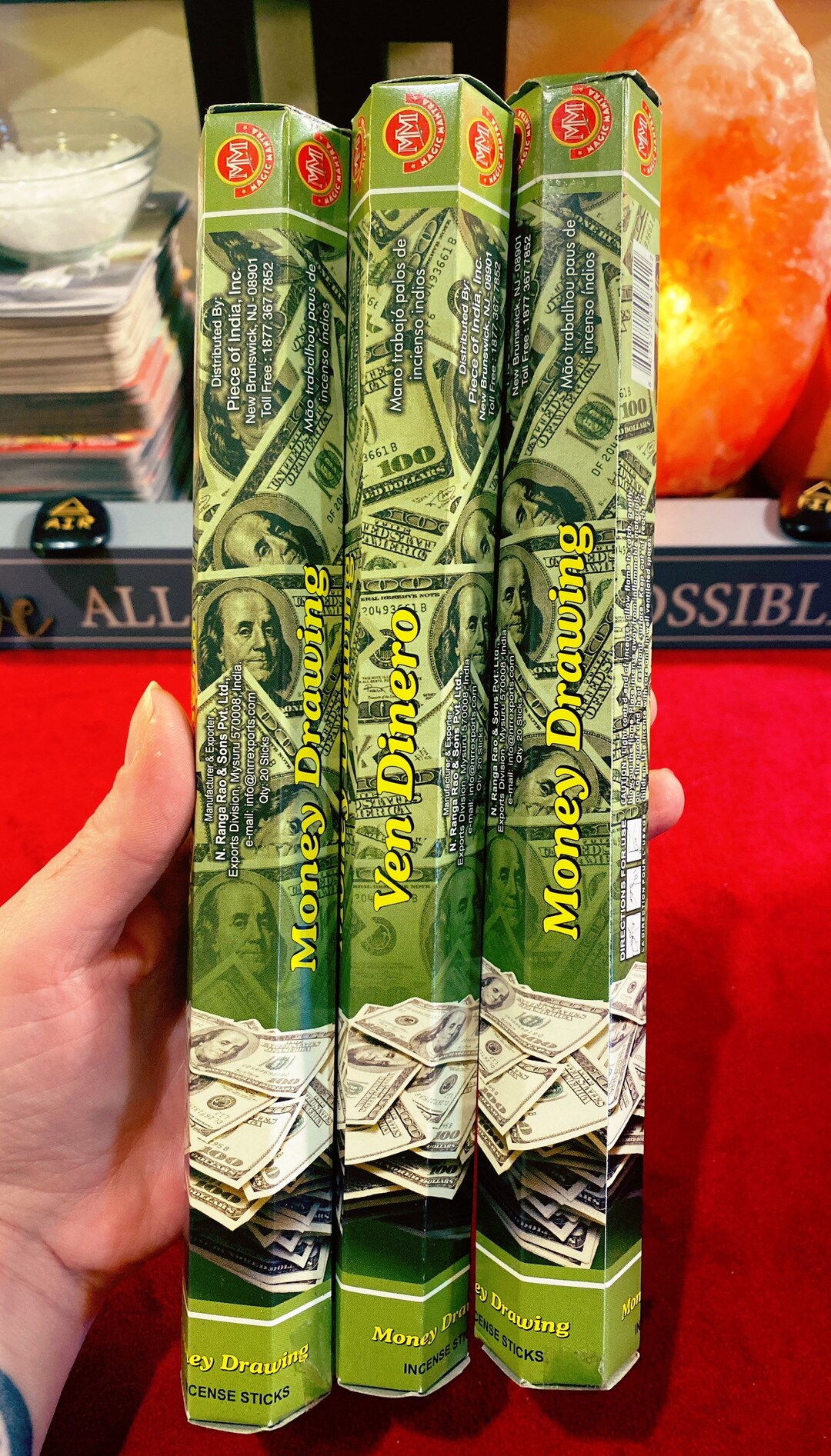 Money Drawing Magic Mantra Incense Sticks to Attract Financial - Etsy