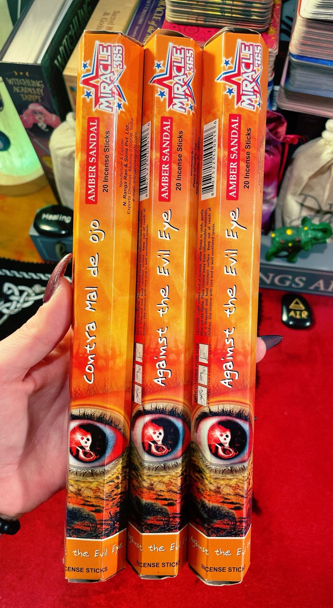 Against the Evil Eye Contra El Mal De Ojo Incense Sticks to Ward off ...