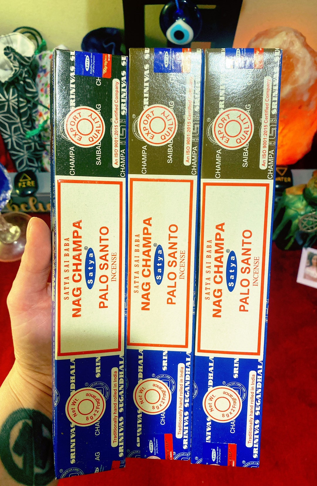 Satya Nag Champa & Palo Santo Mix Combo Cleansing, Purification ...