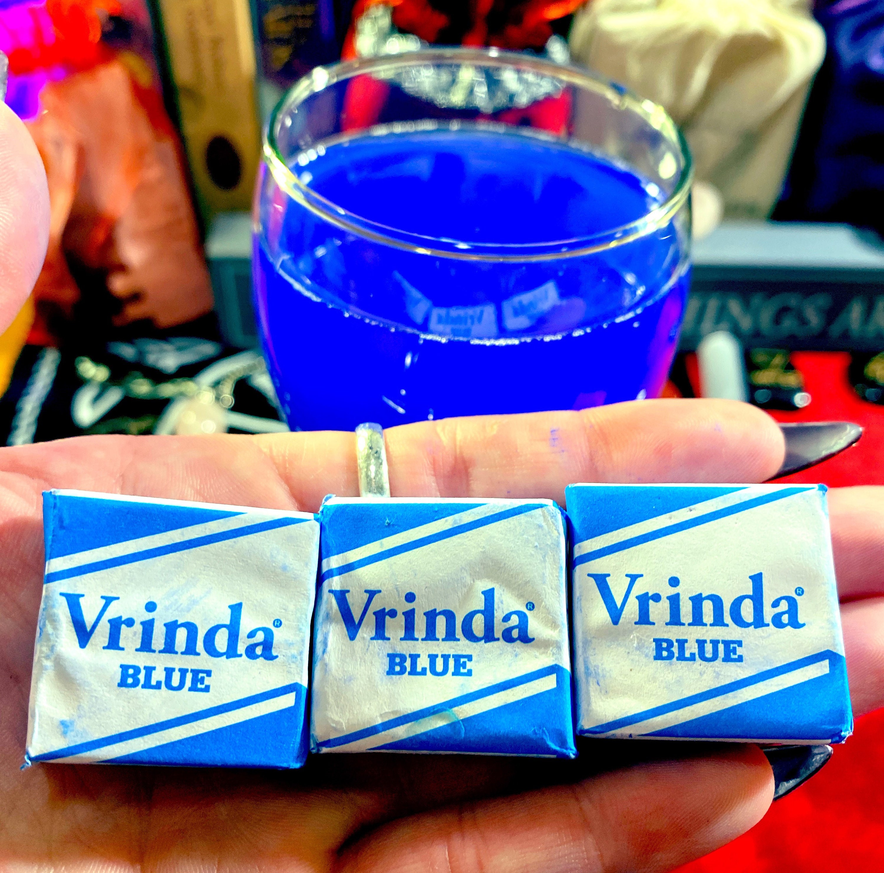 Lucky Blue Square Anil Soap Tablet for Gambling Luck & Spiritual ...