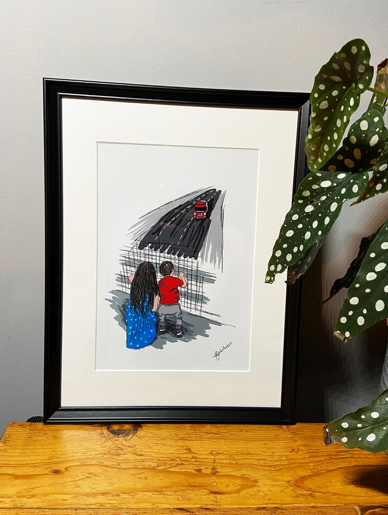 Custom Digital Illustration, Personalised Digital Print, Custom Gift ...