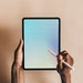 Gradient Lined Paper Digital Download // Goodnotes Lined Paper ...