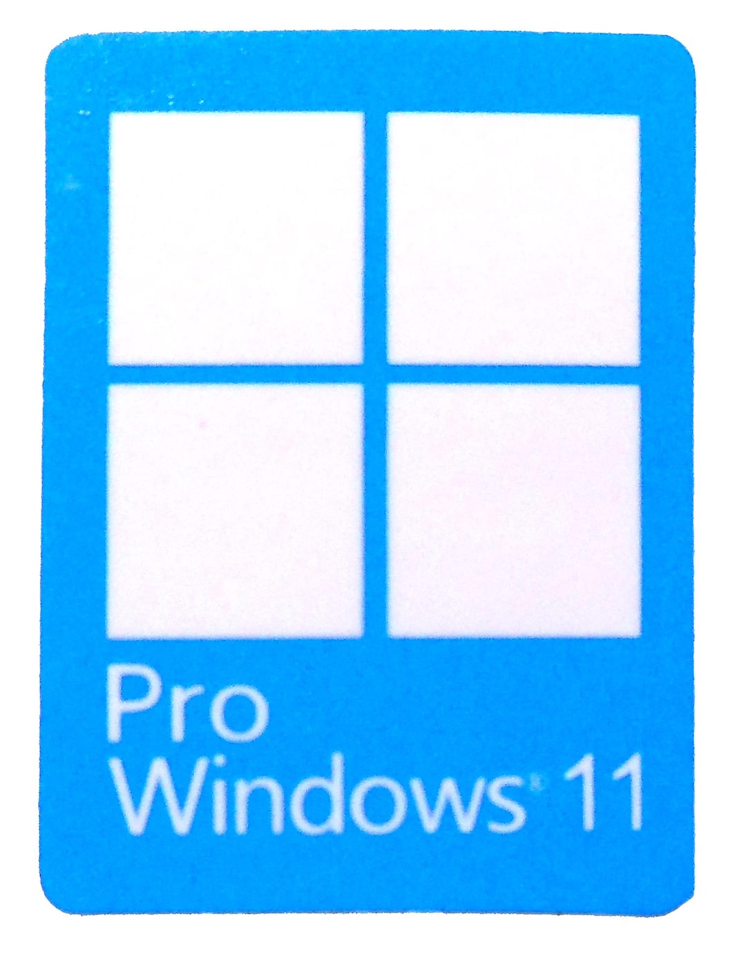 Windows 11 Pro Sticker 16 X 22mm / 5/8" X 7/8" [1165] - Etsy