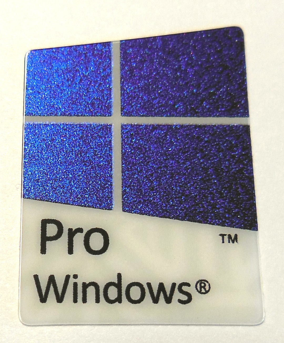 Windows Pro Sticker / Badge / Emblem 17 X 23mm [909] - Etsy
