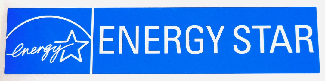 Energy Star Sticker 18 X 83mm / 11/16" X 3 1/4" [C40] - Etsy