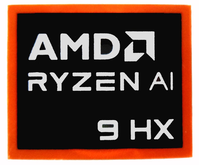AMD RYZEN AI 9 Hx Sticker 18 X 20mm / 11/16" X 13/16" [1181] - Etsy