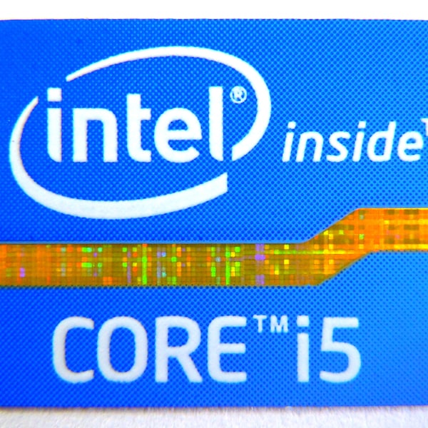 Intel Core I5 Stickers - Etsy