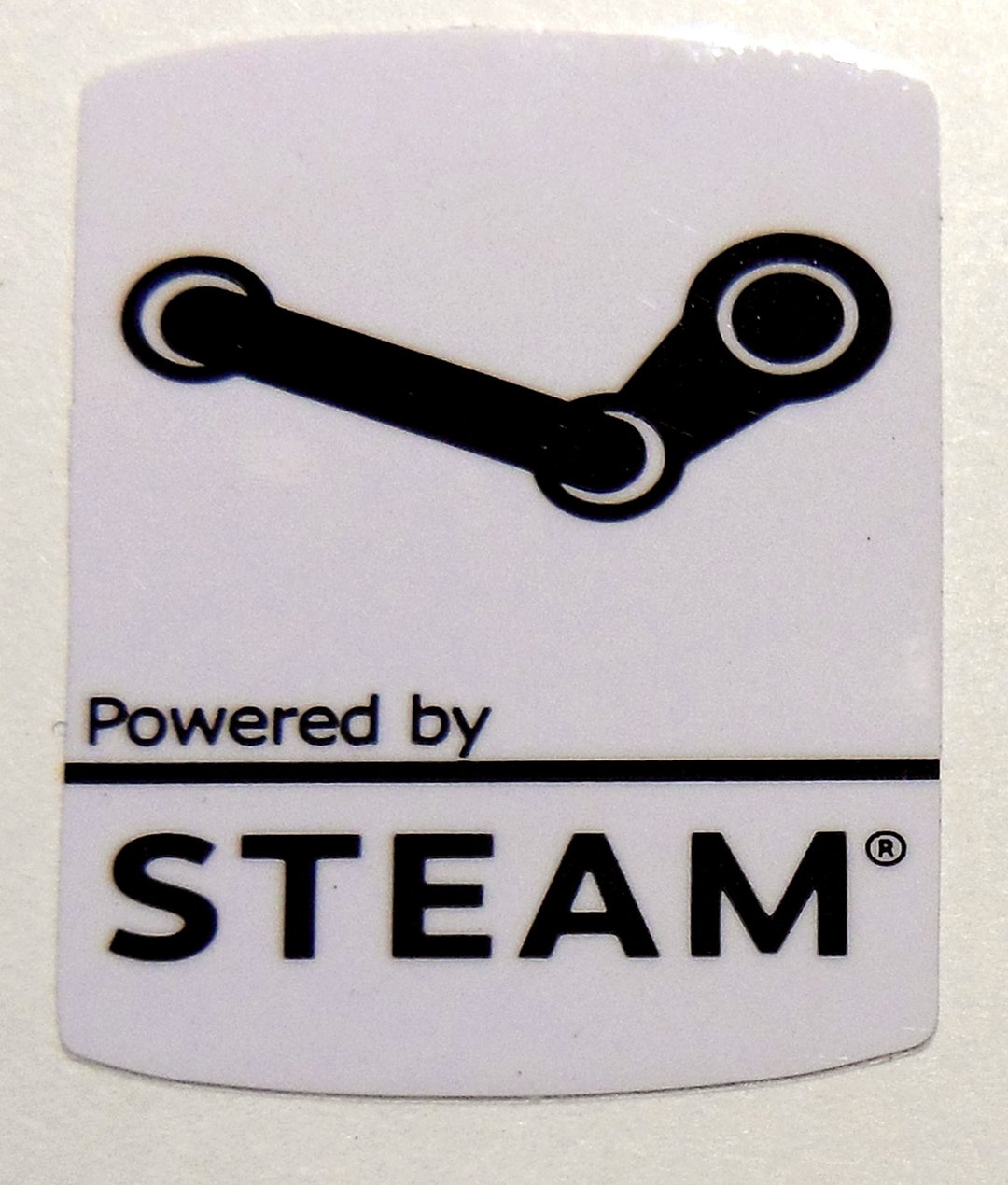 Powered by STEAM Sticker 19 X 24mm / 3/4" X 1" [950] - Etsy