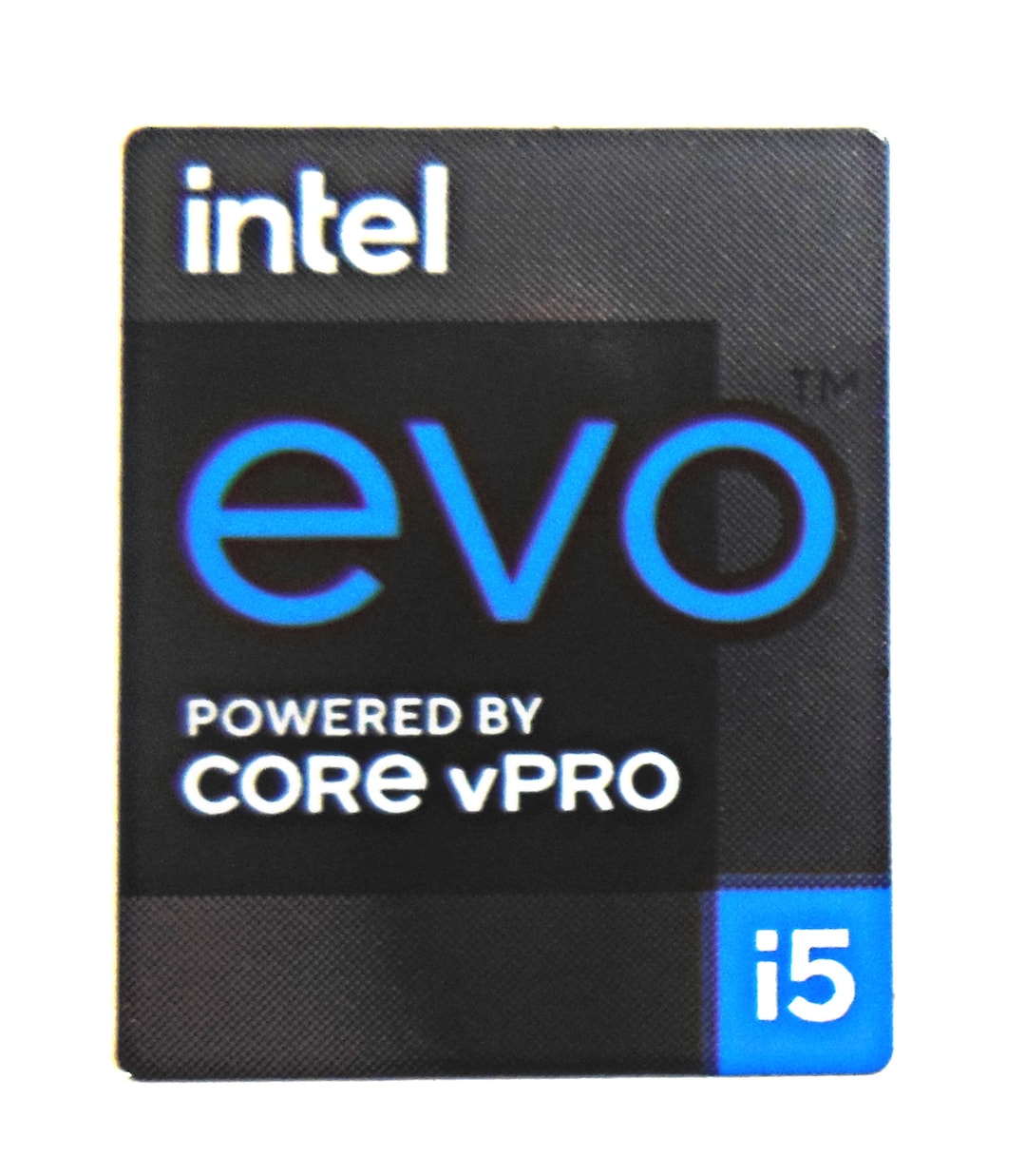 Intel EVO Powered by Core Vpro I5 Sticker 14 X 18mm / 9/16" X 11/16 ...