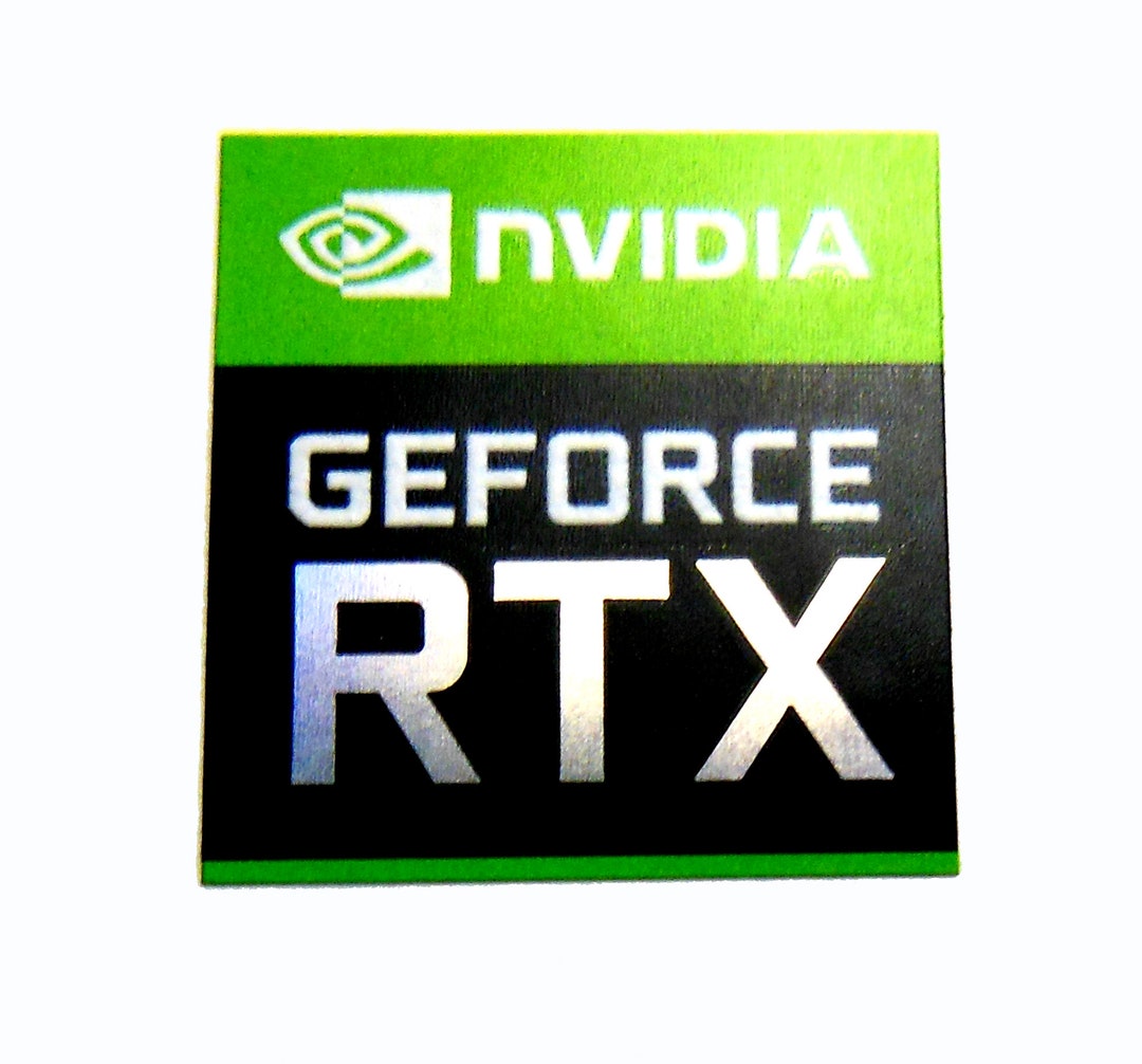 NVIDIA Geforce RTX Sticker 18 X 18mm / 11/16" X 11/16" [1057] - Etsy