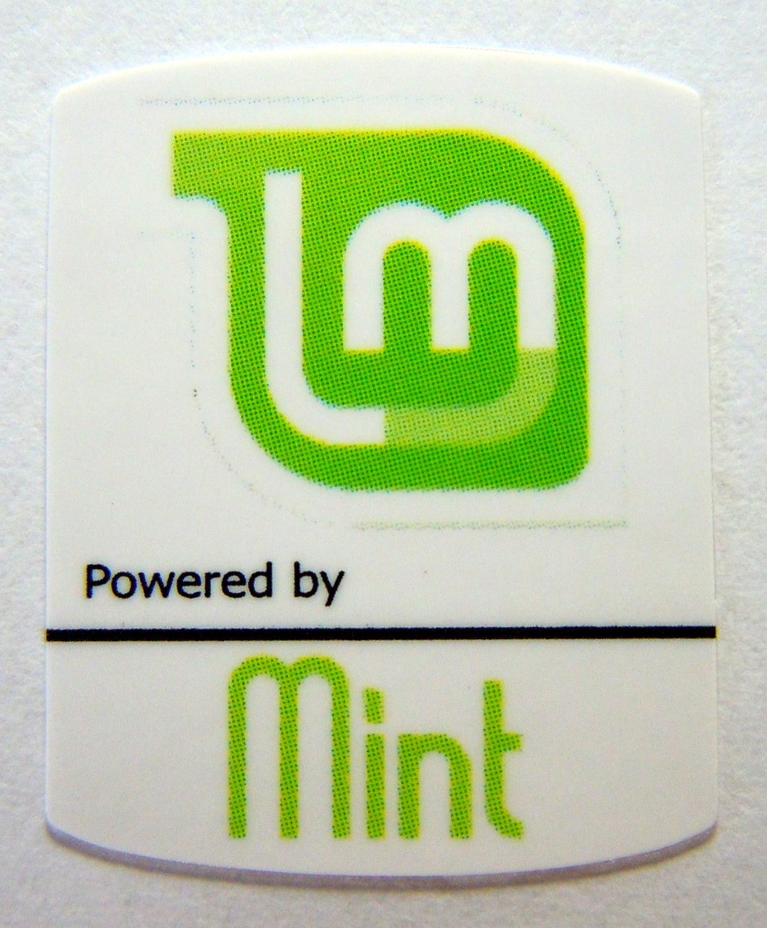 Powered by Mint Linux Sticker 19mm X 24mm / 3/4" X 1" [480] - Etsy